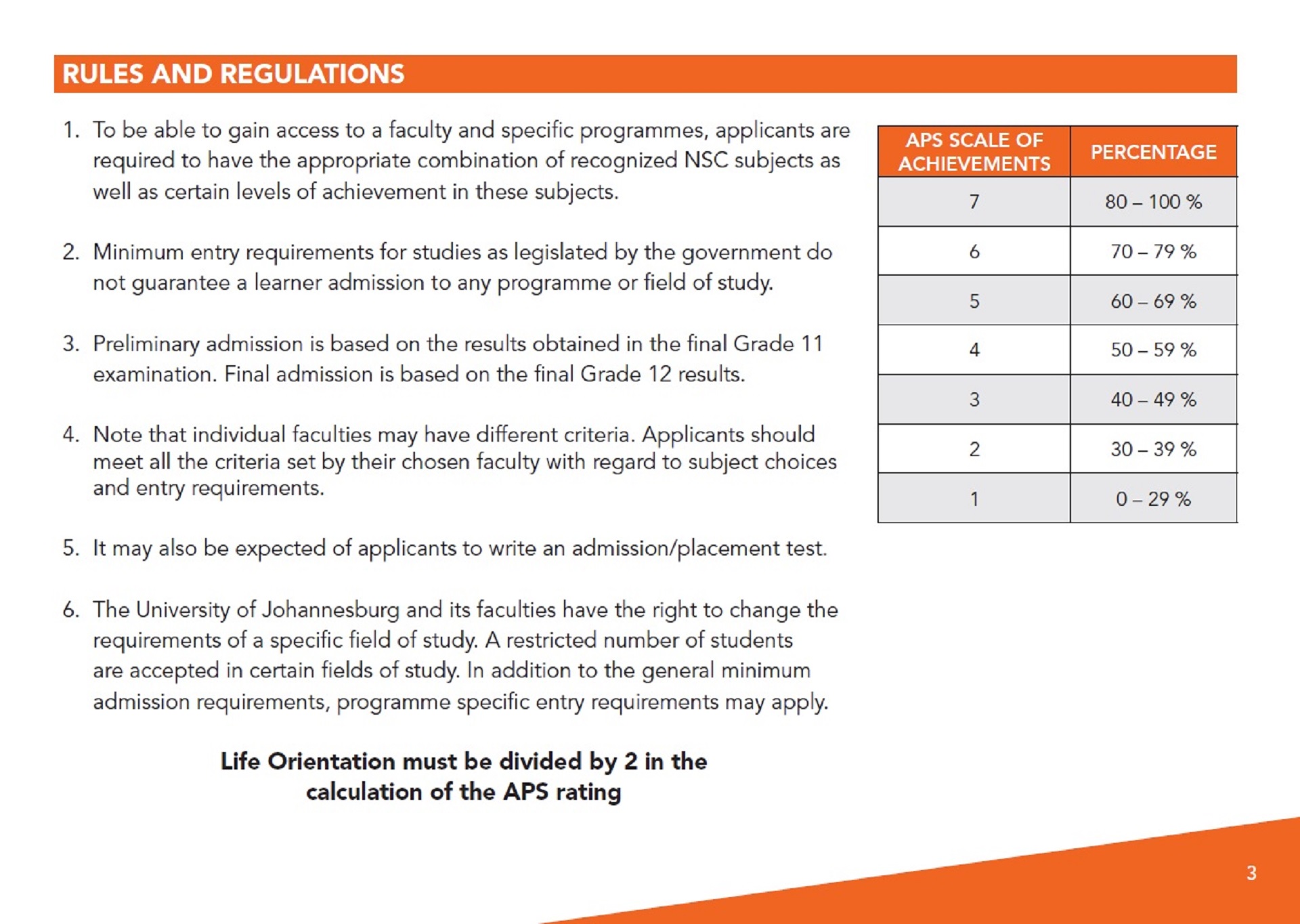 University of Johannesburg IT Degree Entry Requirements - CourseDemia.com