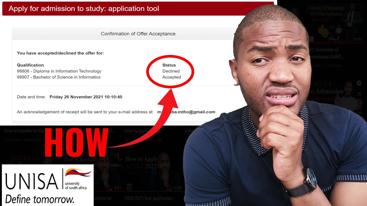 How to Track Your UNISA Application Status Online - CourseDemia.com
